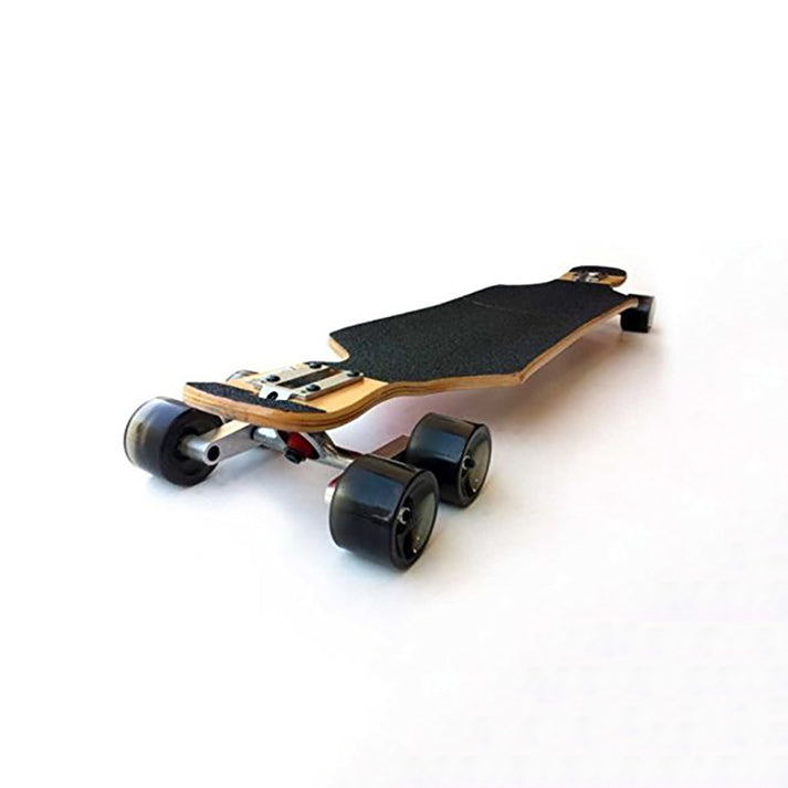 (Set of 2) Tandem Axle Double Wheel Kit for Skateboards and Longboards ...