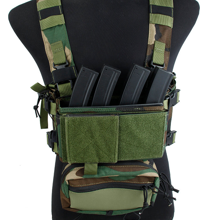 TMC Kydex Insert for SS Chest Rig for Tactical Vest Front Panel (BK ...